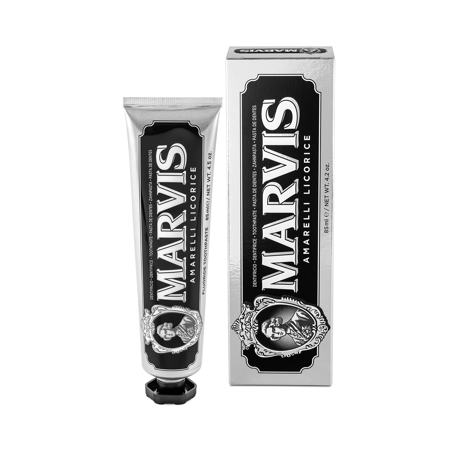 Marvis - Licorice Mint Toothpaste, 85ml - Mondopiero