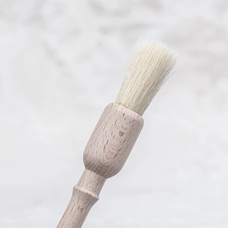 German Made Pastry Brushes - Round, Short - Mondopiero
