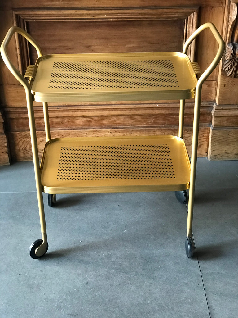 Kaymet - Gold Trolley Removeable Top Tray & Rubber Grip - Mondopiero