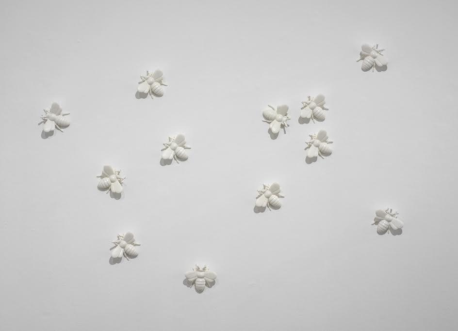 Richard Stringer's replica decorative bees - Mondopiero Melbourne