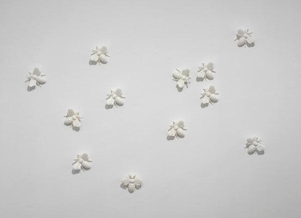 Richard Stringer's replica decorative bees - Mondopiero Melbourne