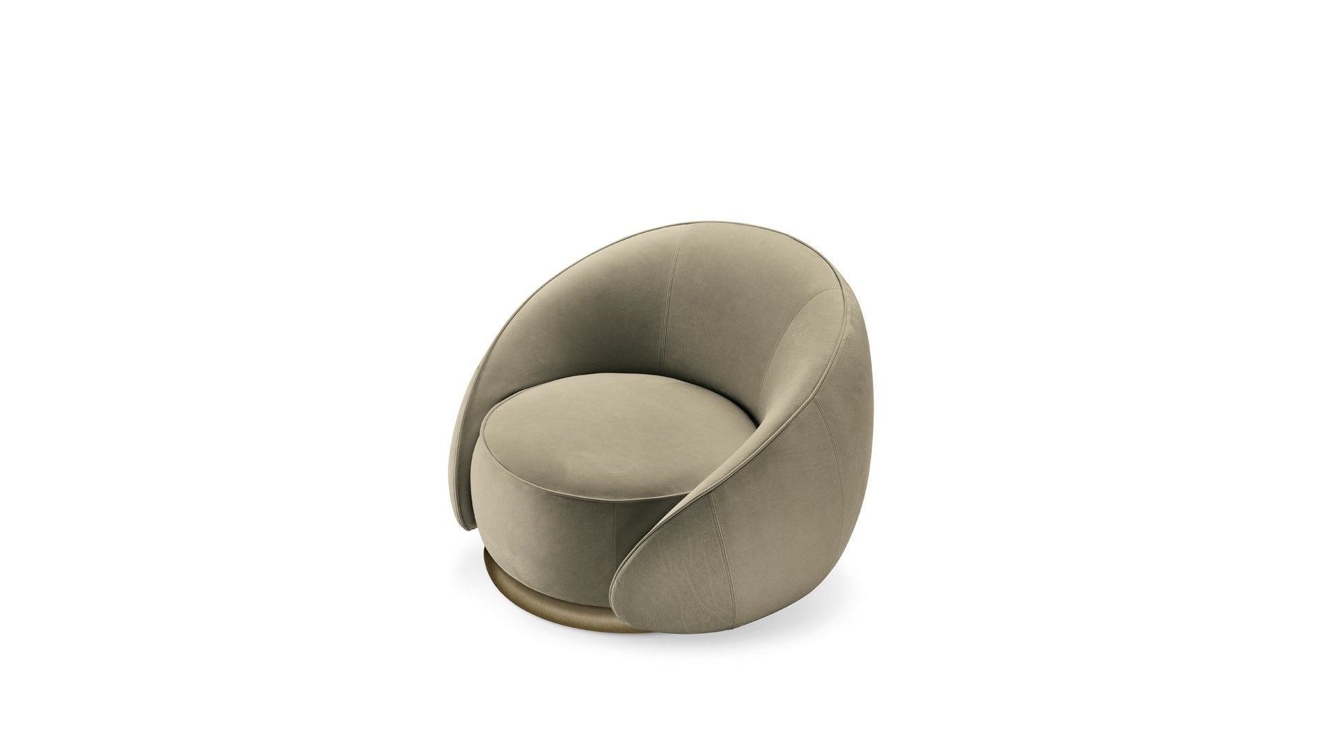 Luxury Ghidini1961 - Abbracci Lounge Chair by Lorenza Bozzoli - Mondopiero
